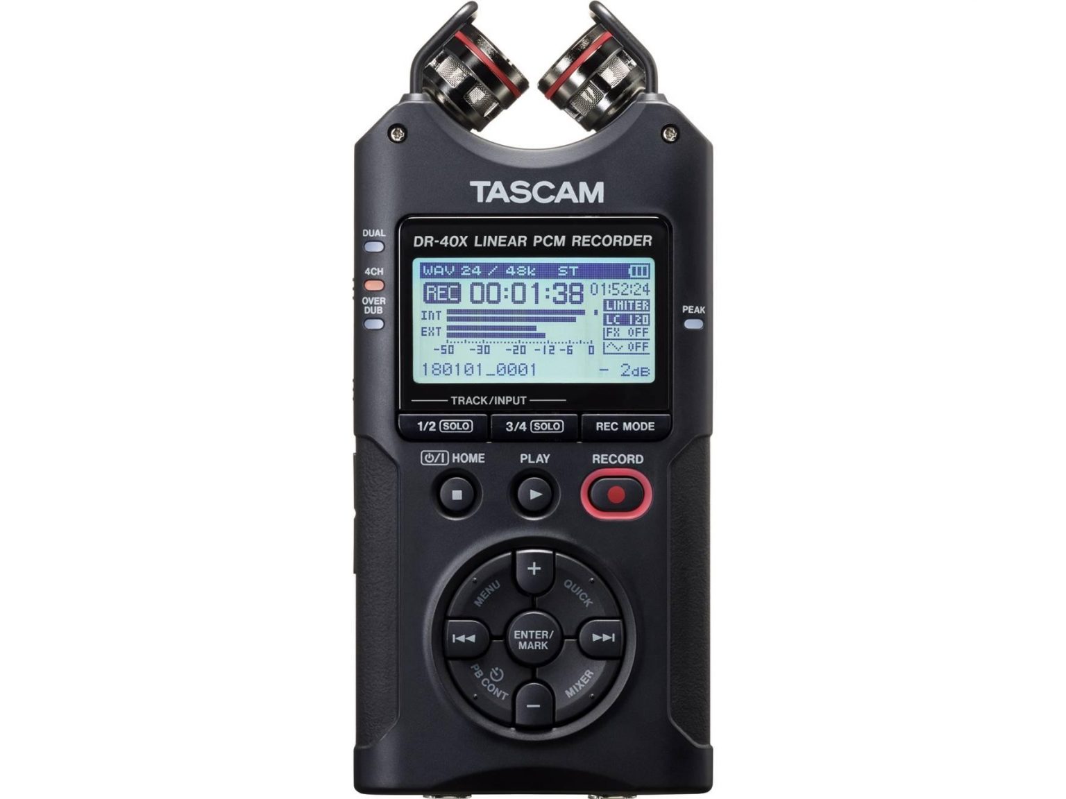 Tascam, DR-40X - Taplic